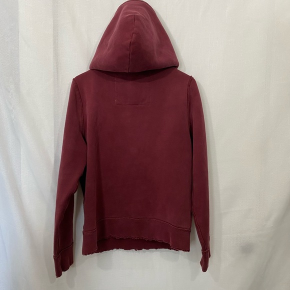 Abercrombie & Fitch | Shirts | Abercrombie And Fitch Maroon Muscle Hoodie | Poshmark